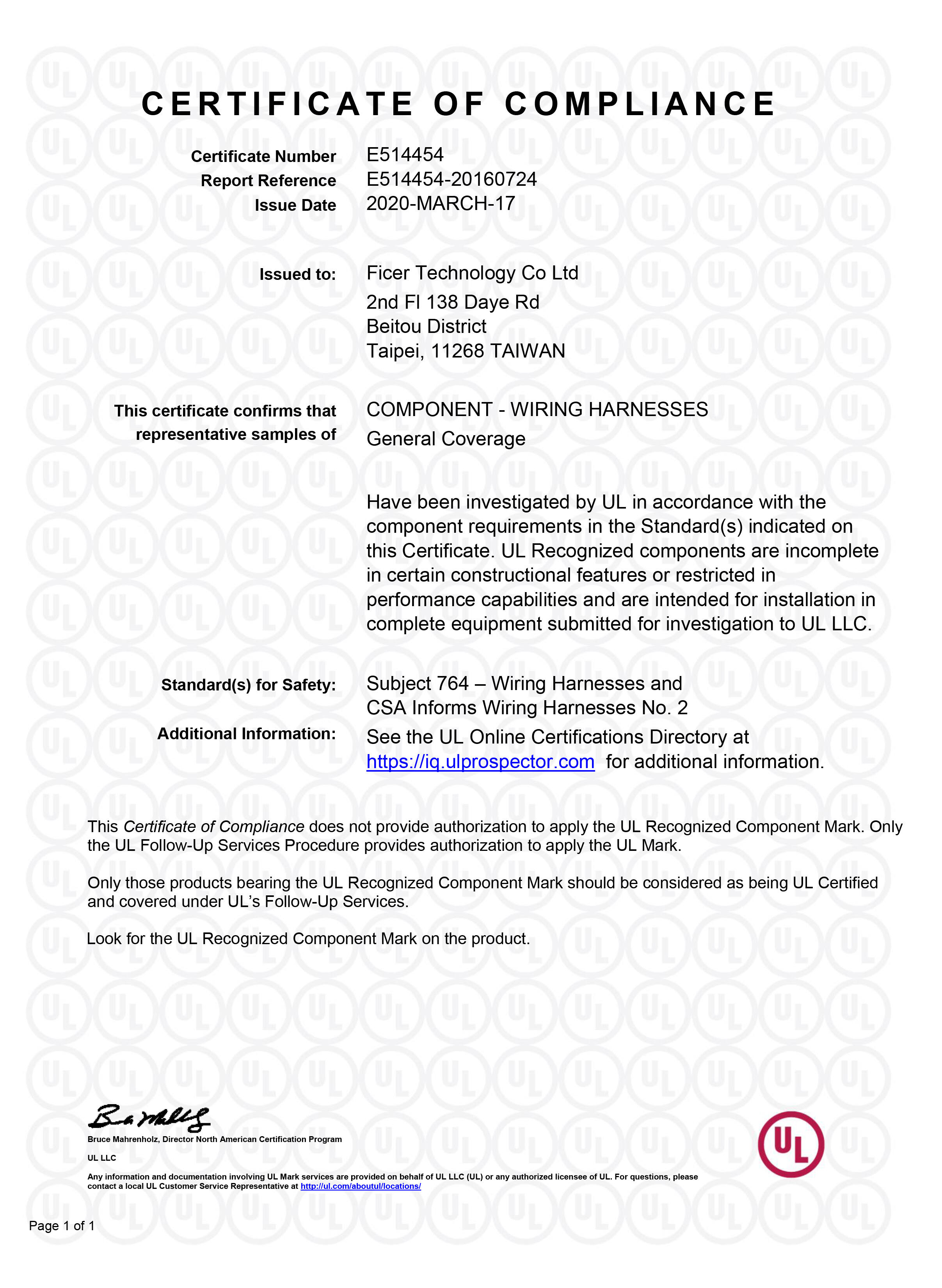 About Ficer - Ficer Technology Co. Ltd.